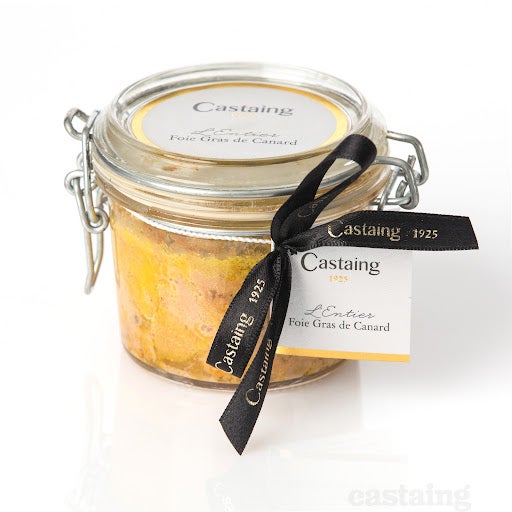 Castaing Foie Gras De Canard Entier Glass Jar 130g | Maison Vauron
